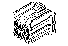 2.50mm Pitch, Wire-to-Board Housing, Female, 12 Circuits, UL94HB, Gray with White TPA for sale