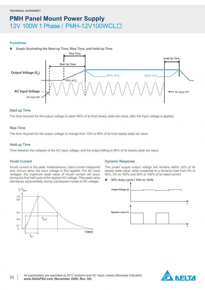 PMH-12V100WCLS document page 10