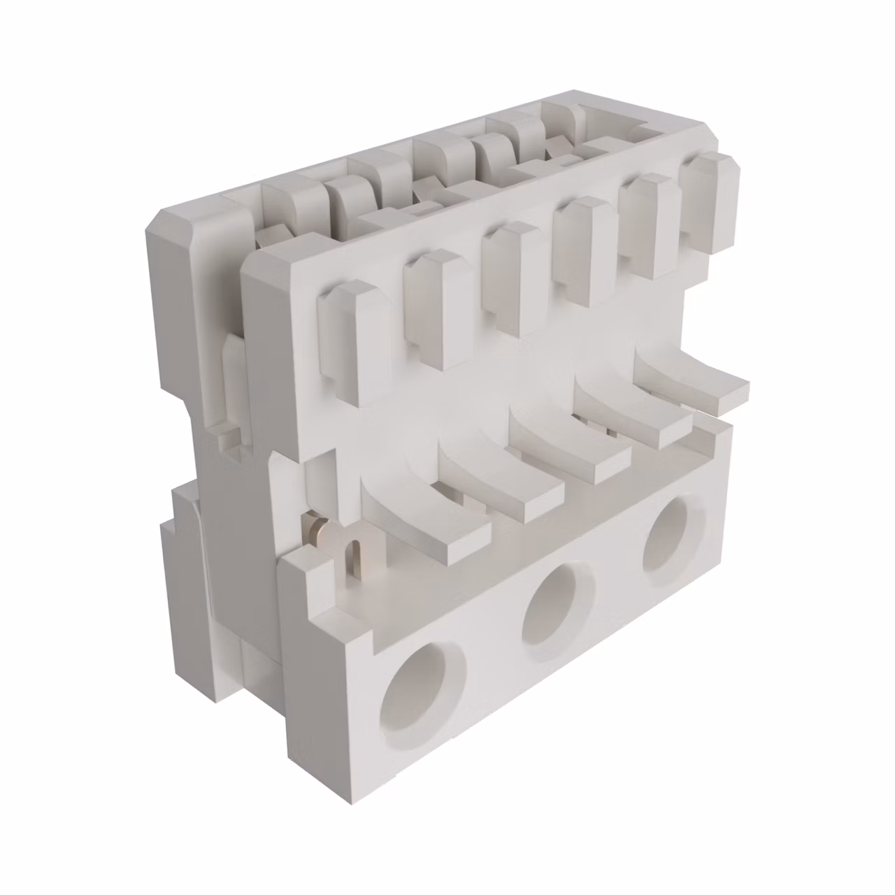 RAST R-Power Female Connector, 5.00mm Pitch, 6.0A, 3 Circuits, UL94-V2, Fully Coded, 1 Short Thin and 1 Closed Endwall for sale