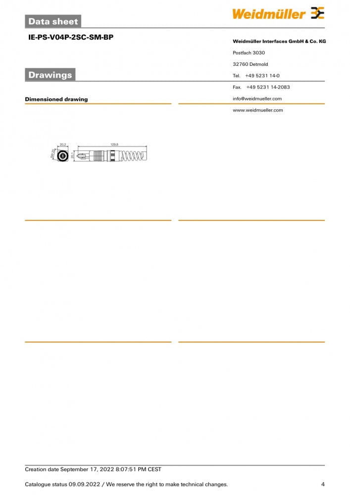 WEIDMULLER 1963410000 technical document page 4
