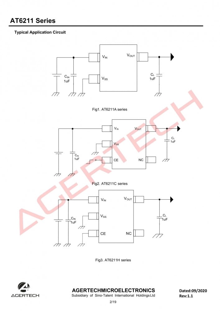 AT6211 datasheet page 2