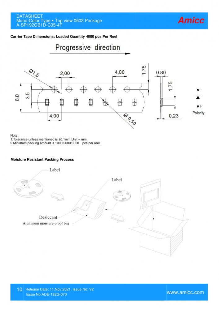 A-SP192GB1D-C35-4T datasheet page 10