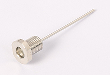 SMP-MAX Plug, Straight, Detent, Panel Mount, Thread-in, 28.00mm Length, 50 Ohms for sale