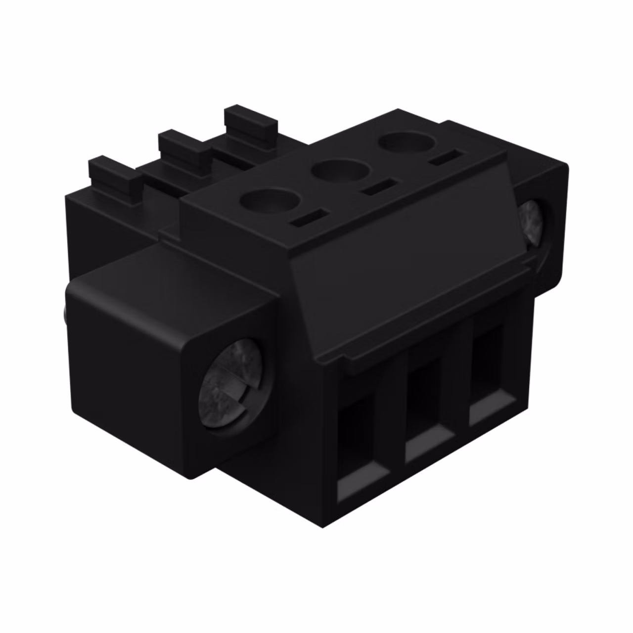 3.81mm Pitch Eurostyle Horizontal Plug, with Retention Screws, 3 Circuits for sale