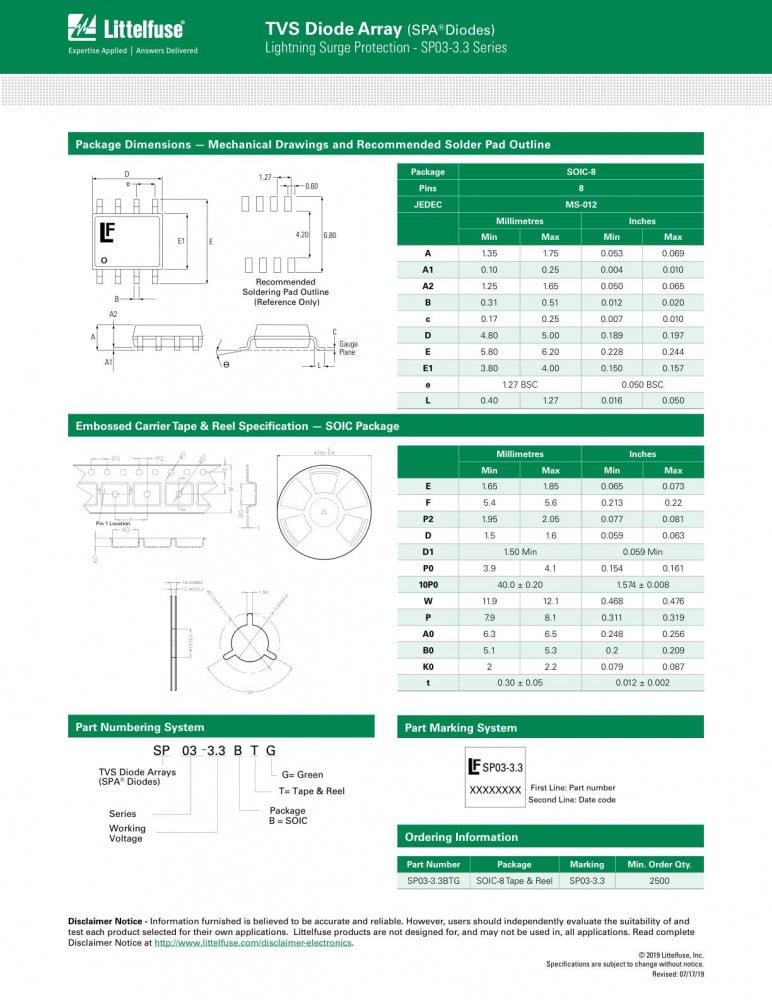SP03-3.3BTG datasheet page 4