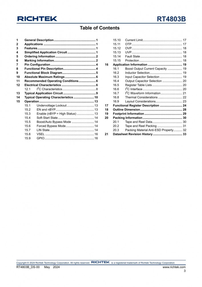 RT4803B technical document, page 3