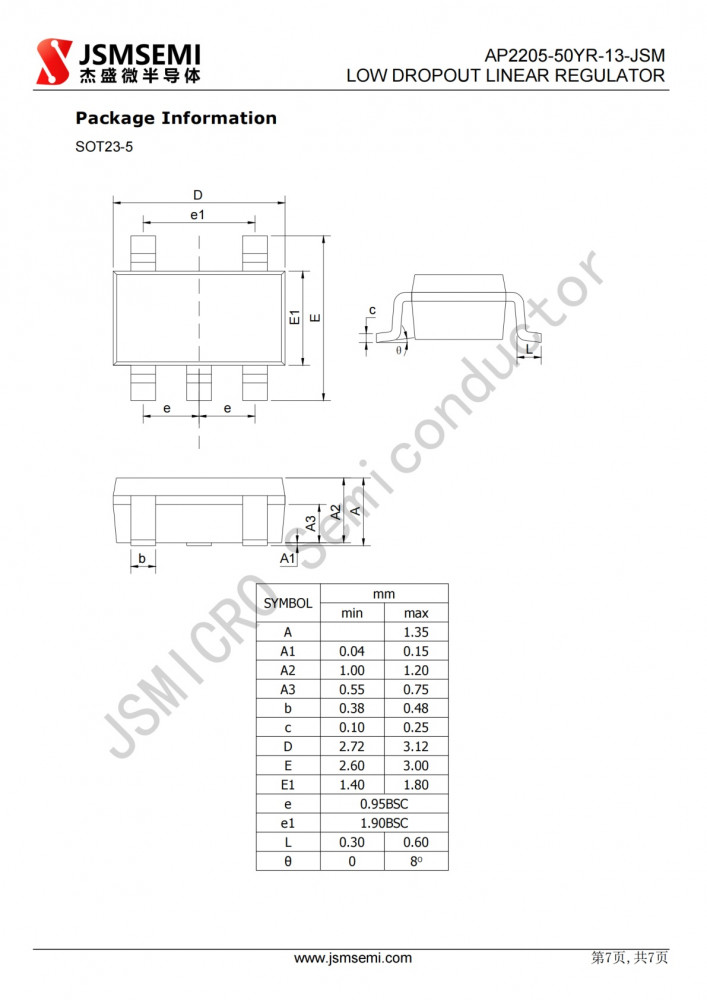 AP2205 datasheet page 7