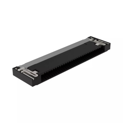 Easy-On FlexiSnap-15 FFC/FPC Connector, 0.50mm Pitch, 1.50mm Height, Dual Contact Style, Right-Angle, Surface Mount, 30 Circuits, Gold Plating for sale