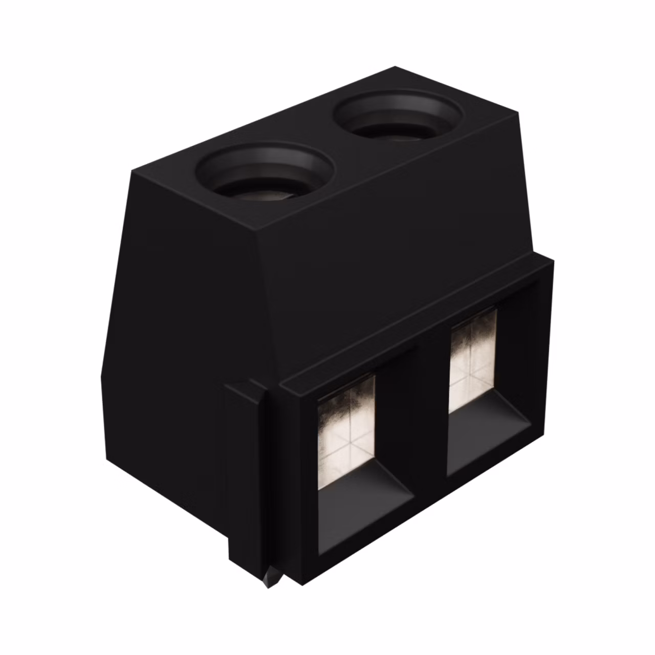 5.00mm Pitch Beau Eurostyle Low Profile, Single Level Modular Terminal Block, 2 Circuits for sale