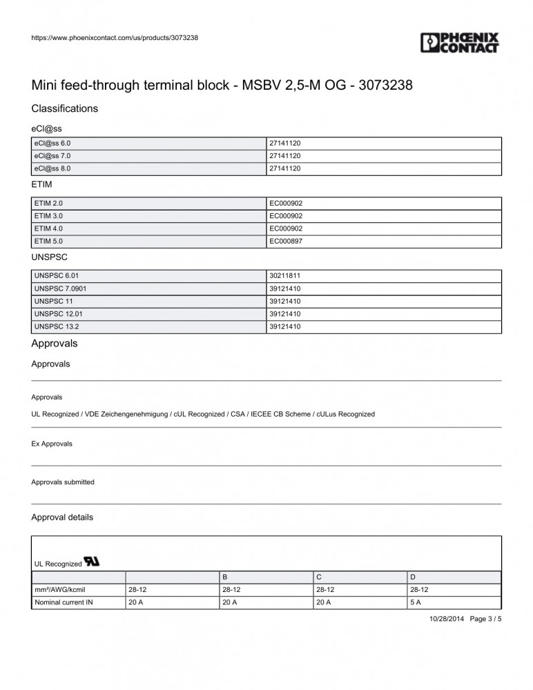 Phoenix Contact 3073238 product document page 3