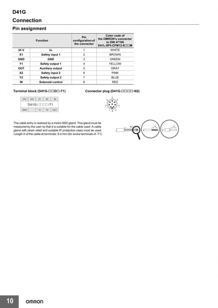 D41G documentation page 10