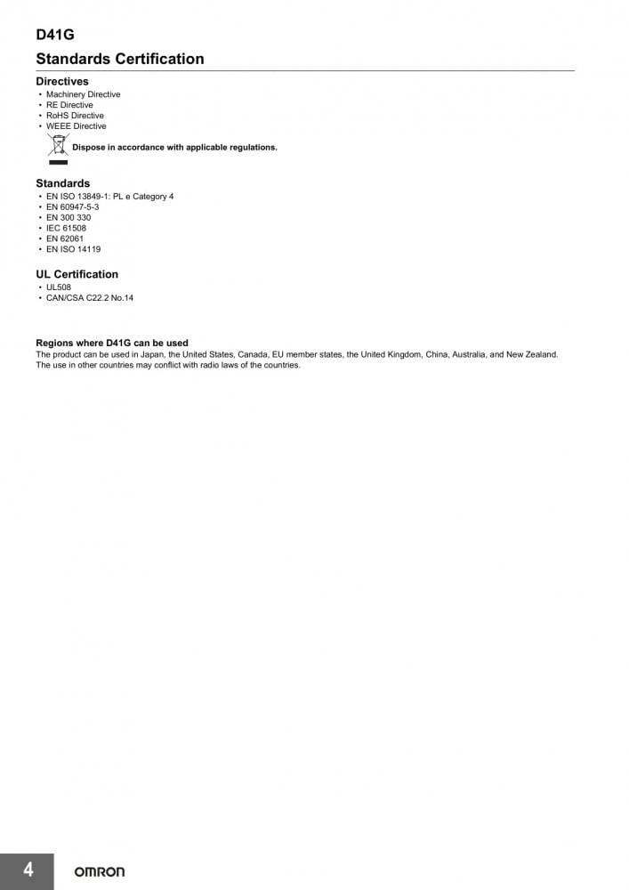 D41G documentation page 4