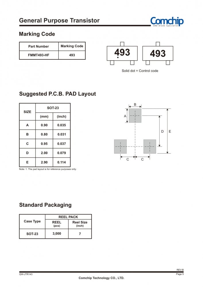 FMMT493-HF datasheet page 5