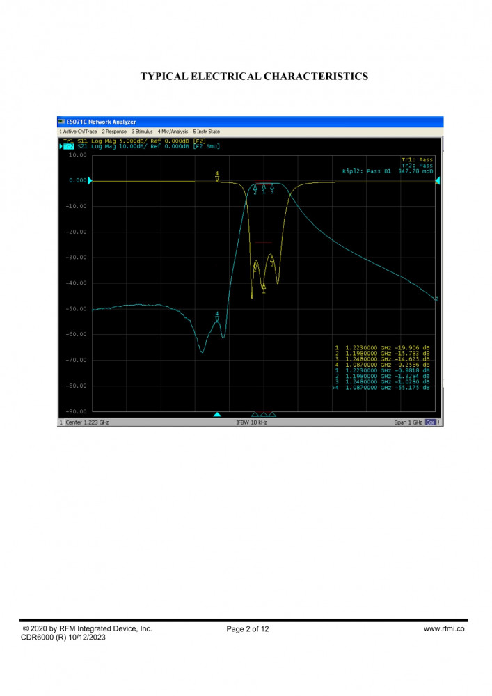 CDR6000 technical document page 2