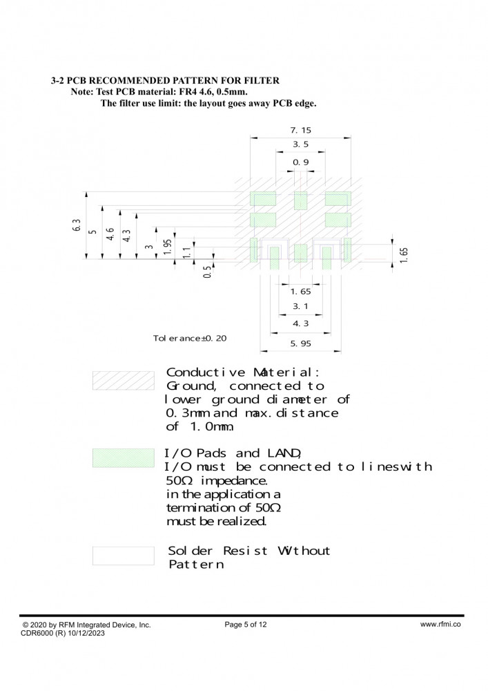 CDR6000 technical document page 5