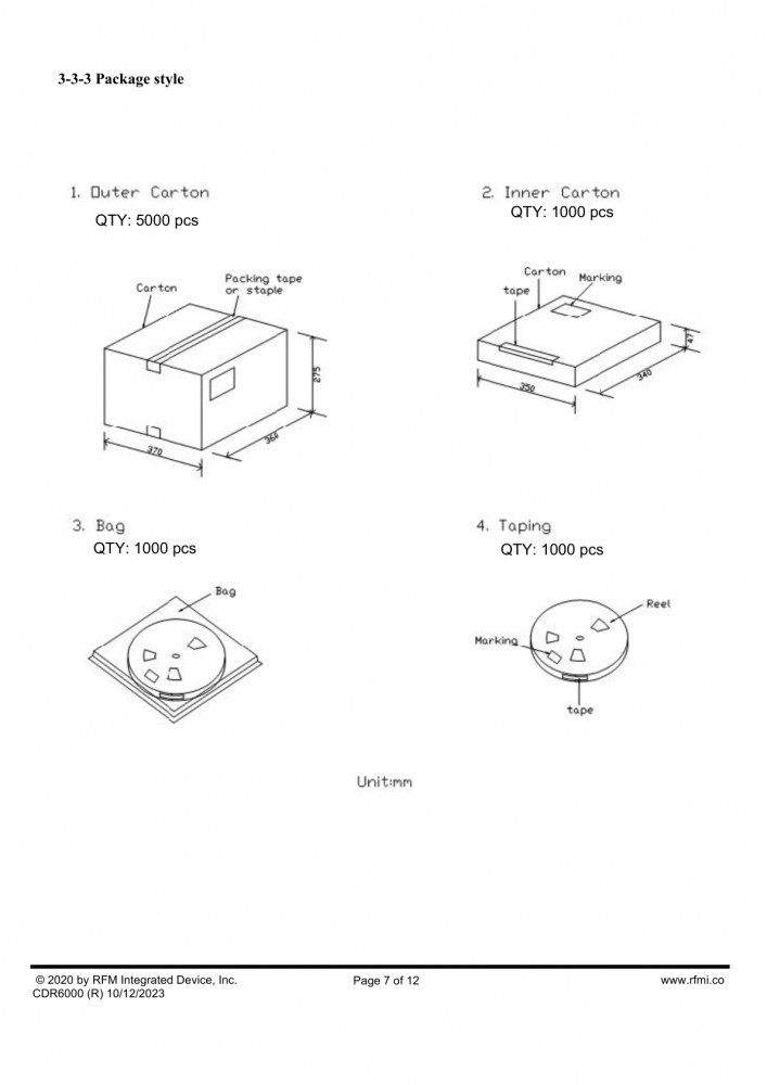 CDR6000 technical document page 7