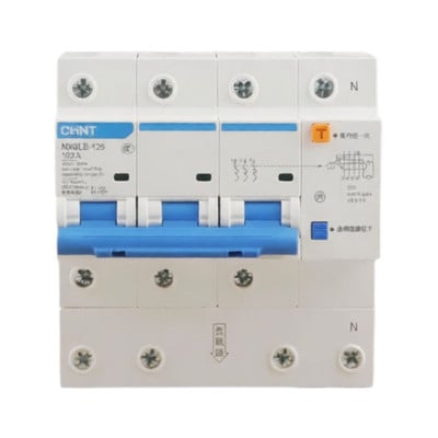 CHINT NXBLE-125 2P D100 30mA Miniature Residual Current Circuit Breaker