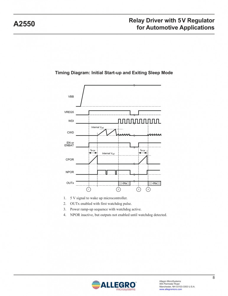 A2550 datasheet page 8