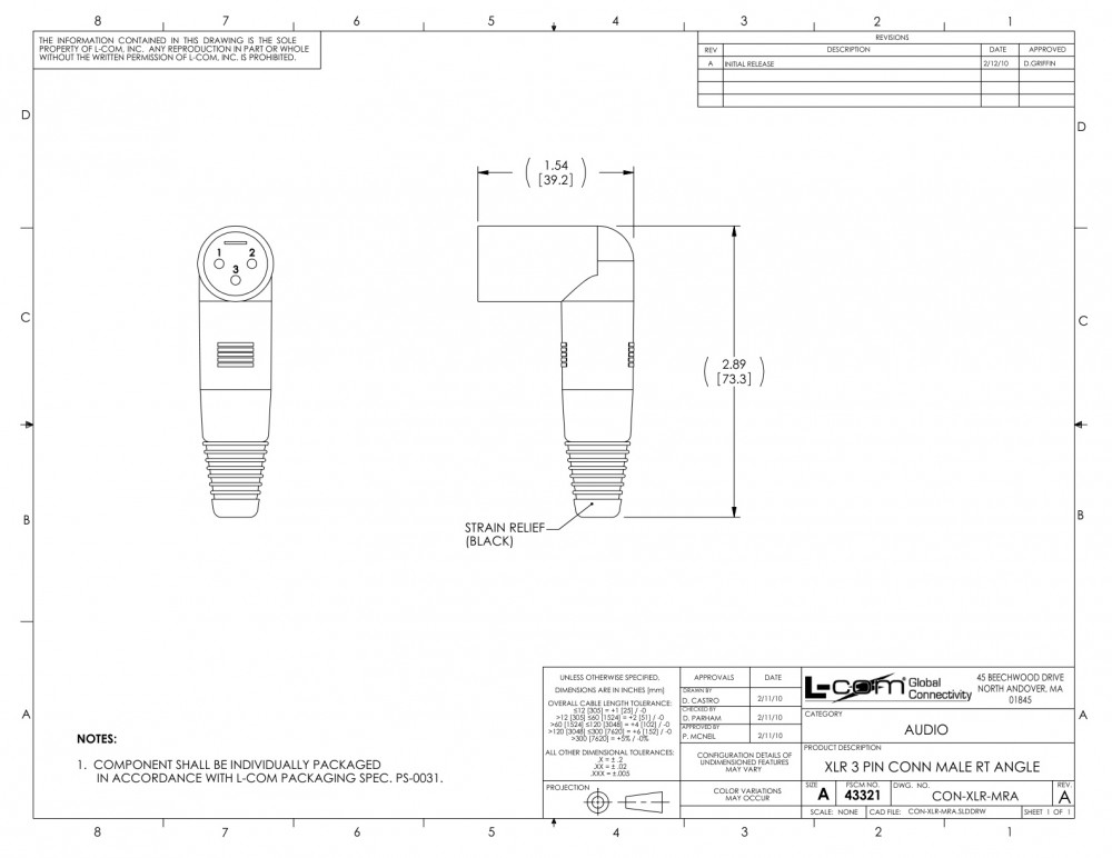 CON-XLR-MRA technical document preview