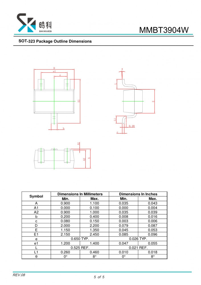 MMBT3904W datasheet page 5