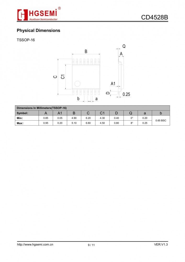 CD4528BE datasheet page 9
