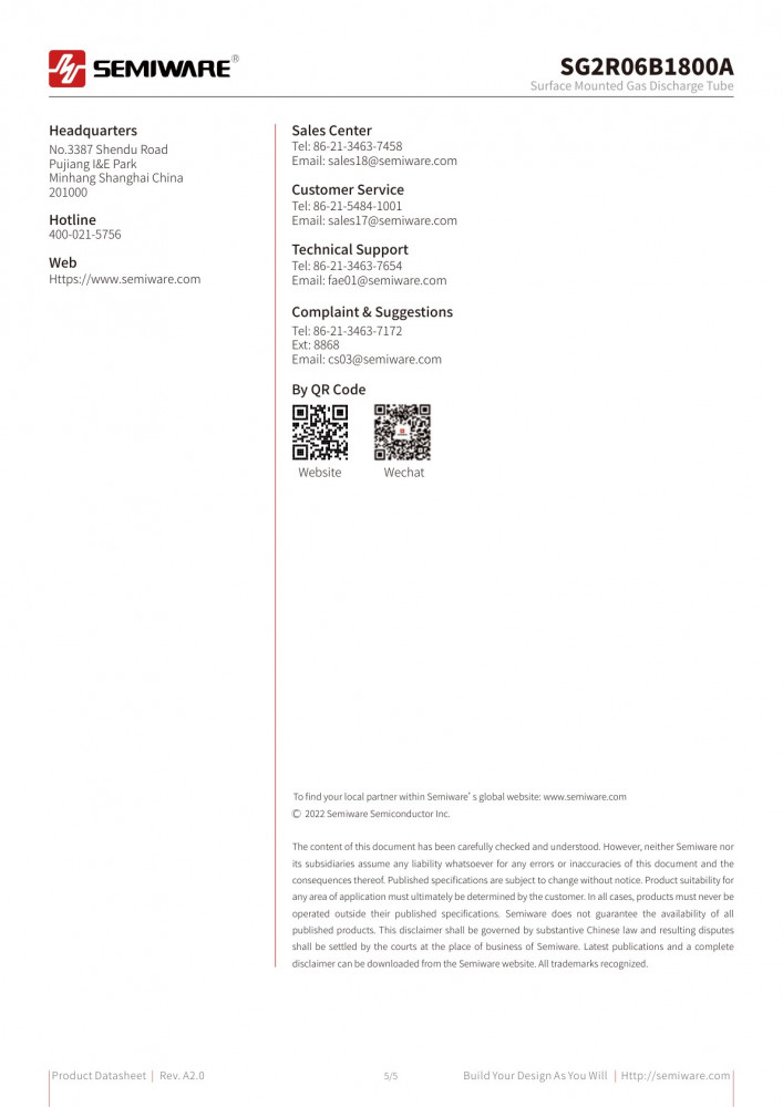 SG2R06B1800A datasheet page 5