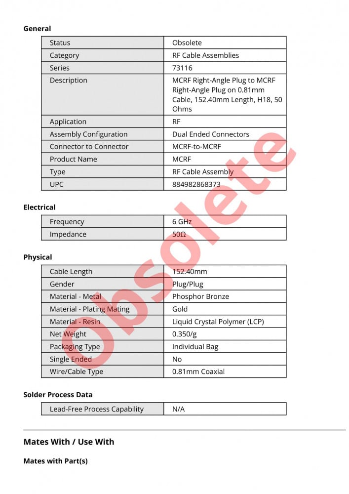 MOLEX 731160066 product document image 2