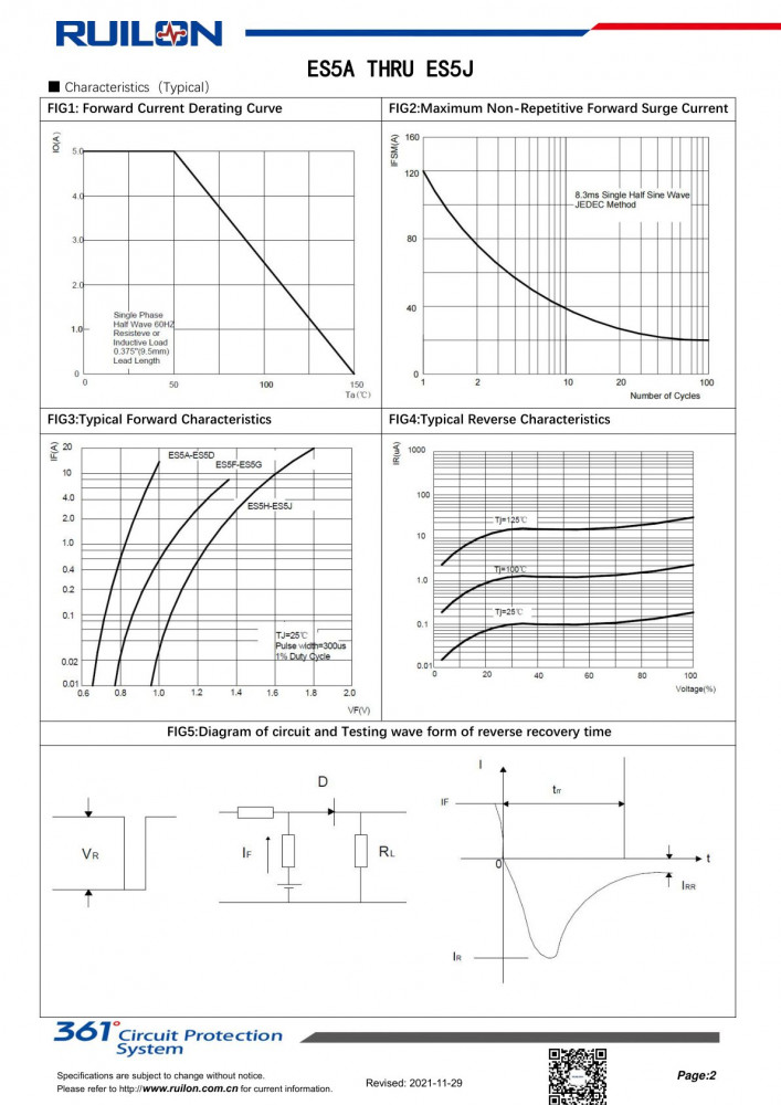 RUILON ES5D datasheet page 2