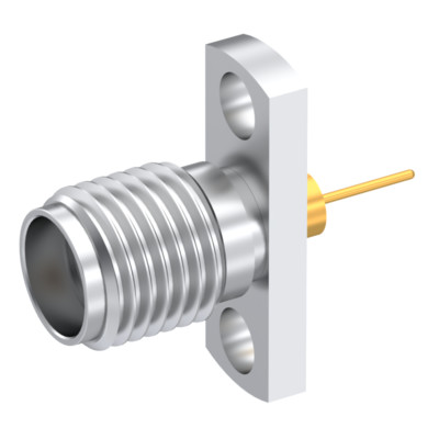 SMA / STRAIGHT JACK FEMALE PASSIVATED (INCLUDES 920-82)|NARROW FLANGE|NO EMI GASKET for sale