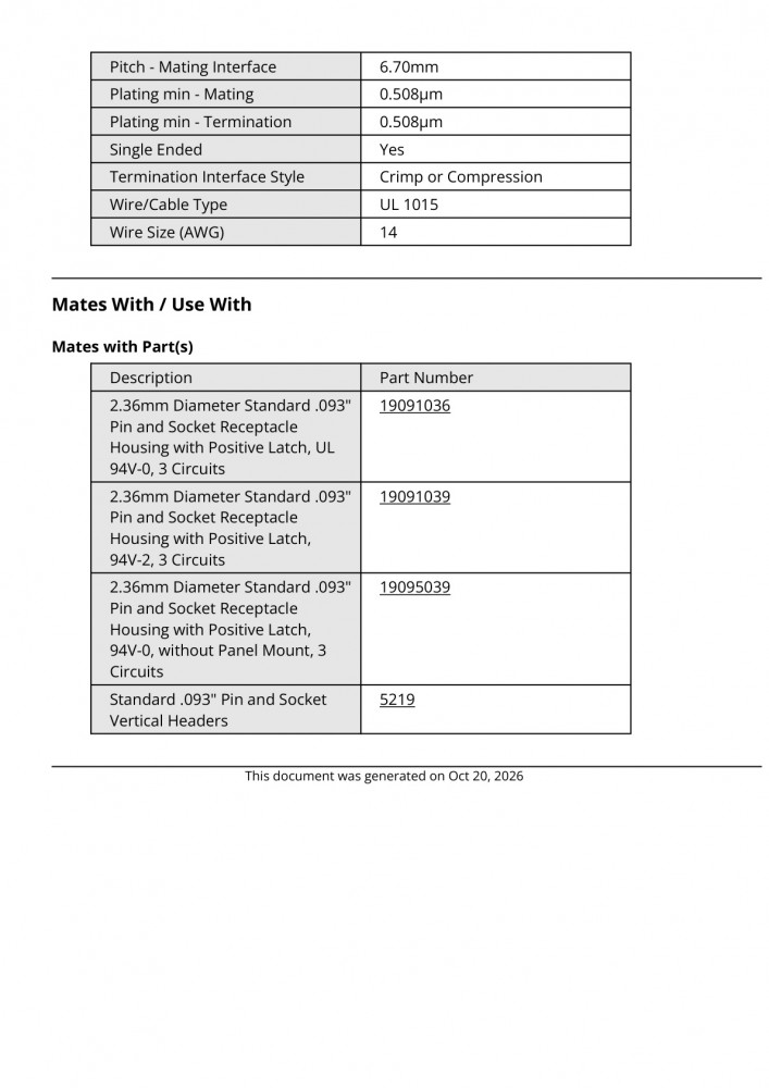 MOLEX 2162931031 technical document page 3