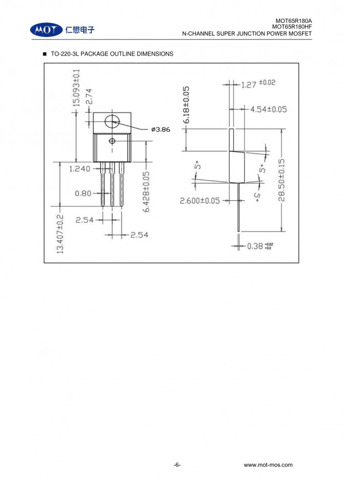 MOT65R180HF datasheet page 6