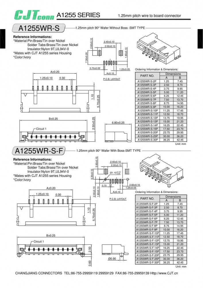 CJT A1255 series datasheet page 5