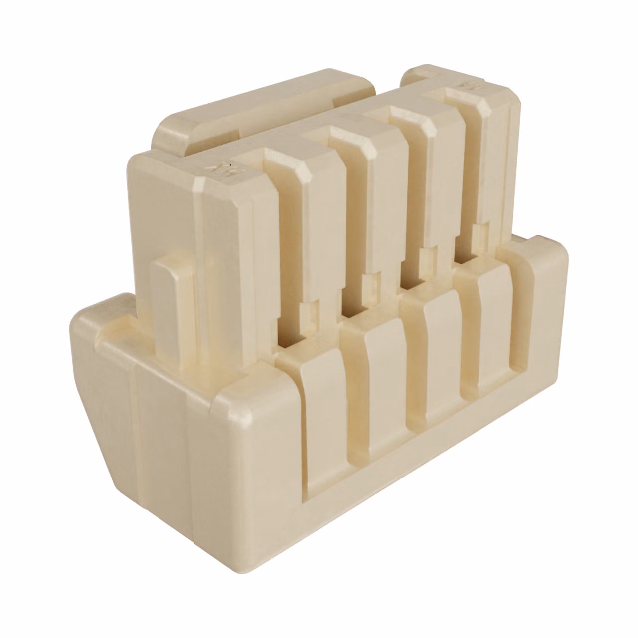 1.50mm Pitch, Micro-Lock Plus Receptacle Crimp Housing, Single Row, Positive Lock, 4 Circuits, Natural for sale