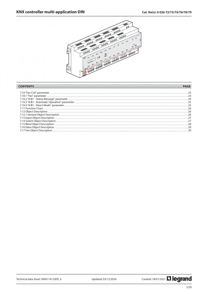 Legrand 002674 product manual page 2