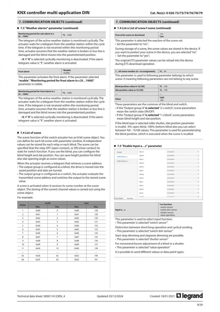 Legrand 002674 product manual page 9