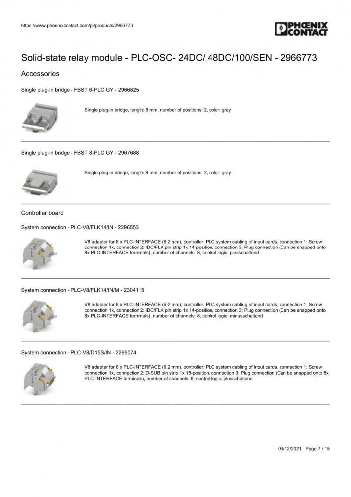 Phoenix Contact 2966773 document page 7