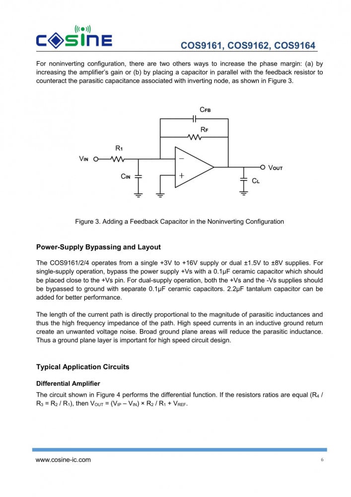COS9162SRB datasheet page 6