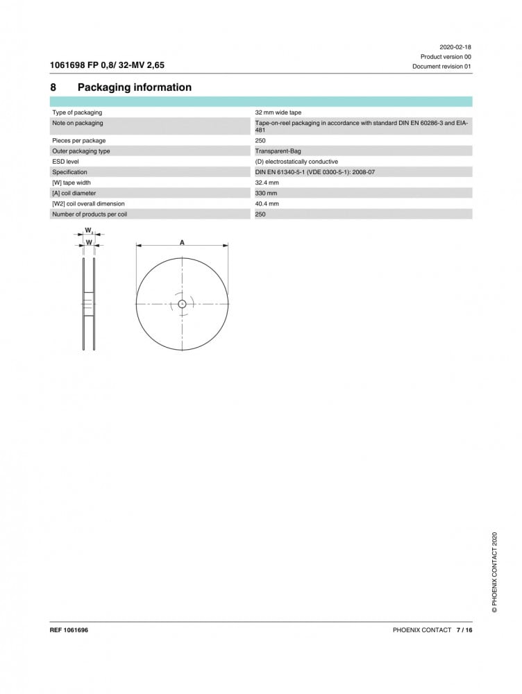 Phoenix Contact 1061698 datasheet page 7