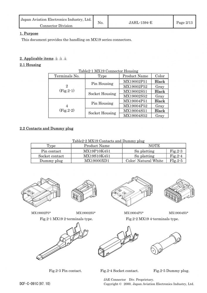 MX19 handling manual page 2