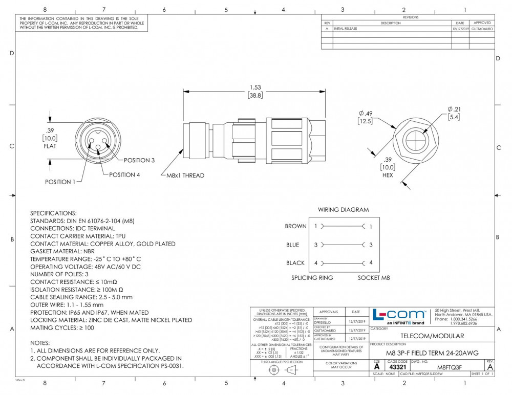 M8FTQ3F technical document preview