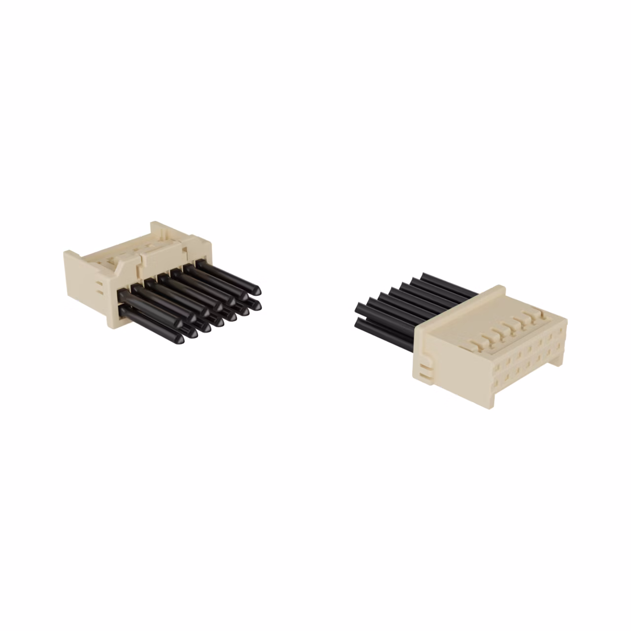 iGrid-to-iGrid Off-the-Shelf (OTS) Cable Assembly, Dual Row, 100.00mm Length, 14 Circuits, Natural for sale