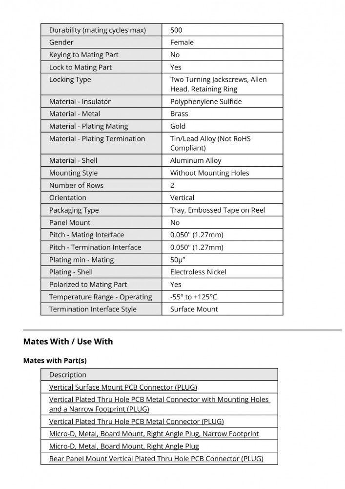 Product document preview, page 2