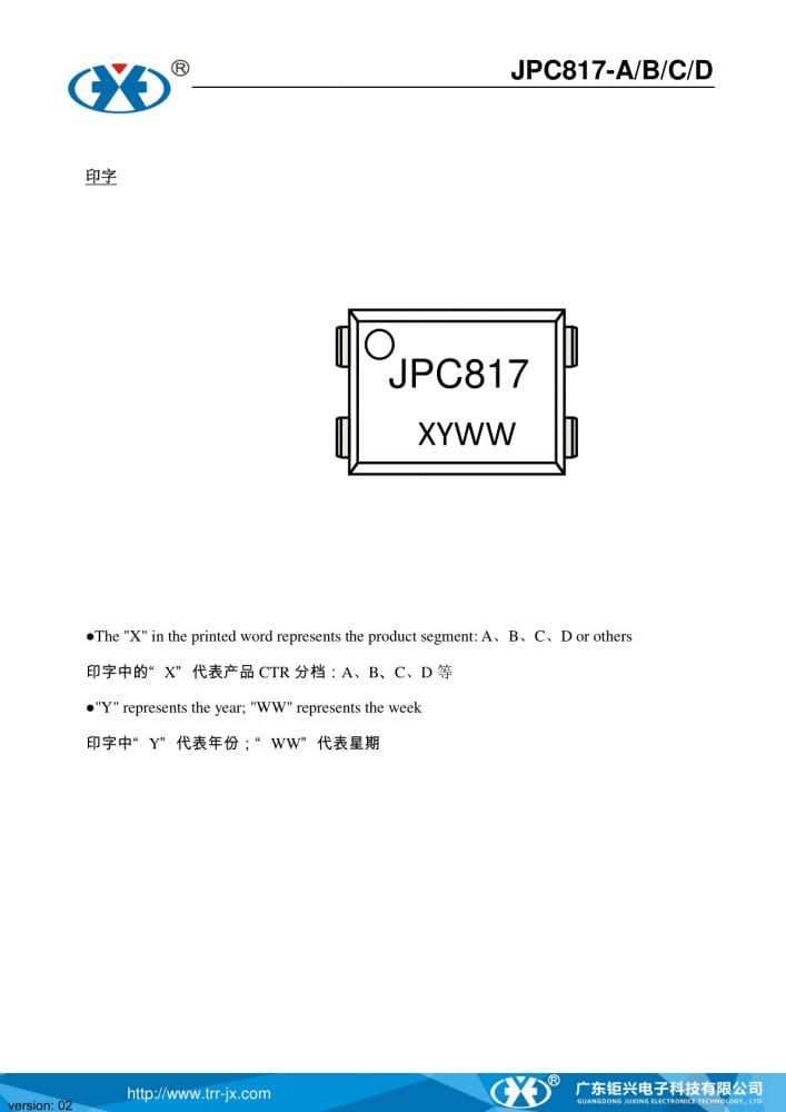 JPC817-C datasheet page 3
