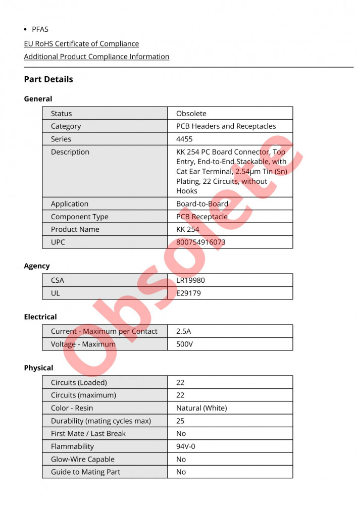 MOLEX 22027223 technical document image 2