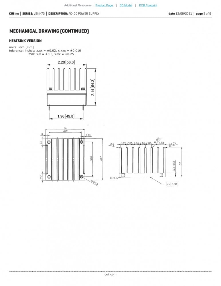 CUI VBM-70-36 datasheet page 5