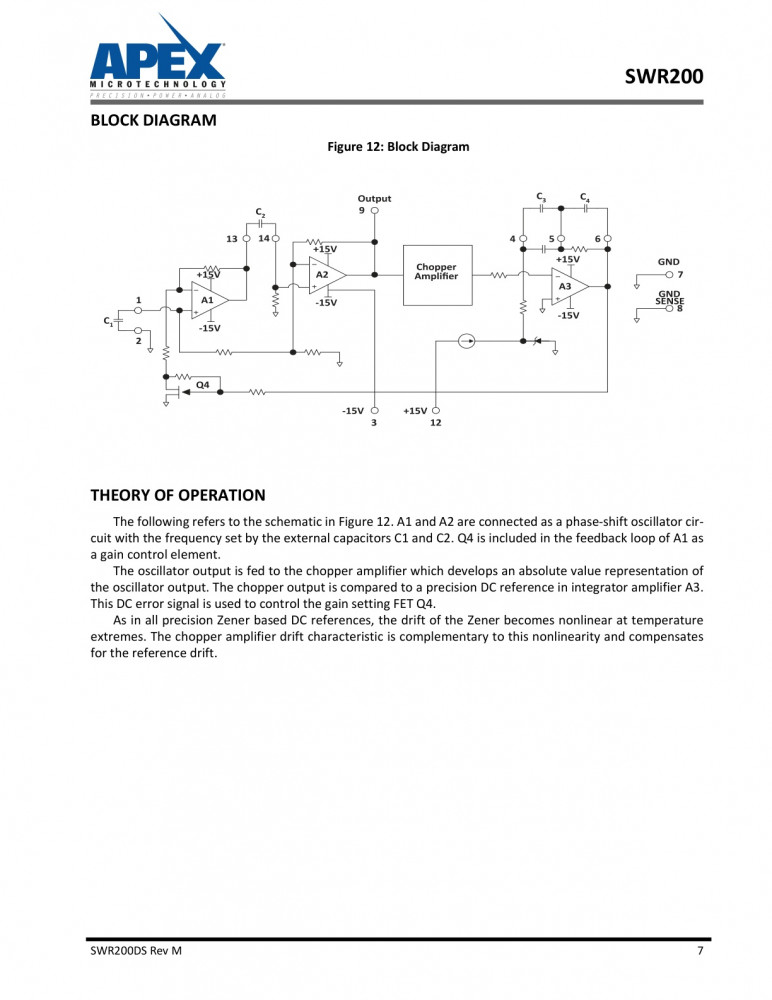 SWR200 datasheet page 7