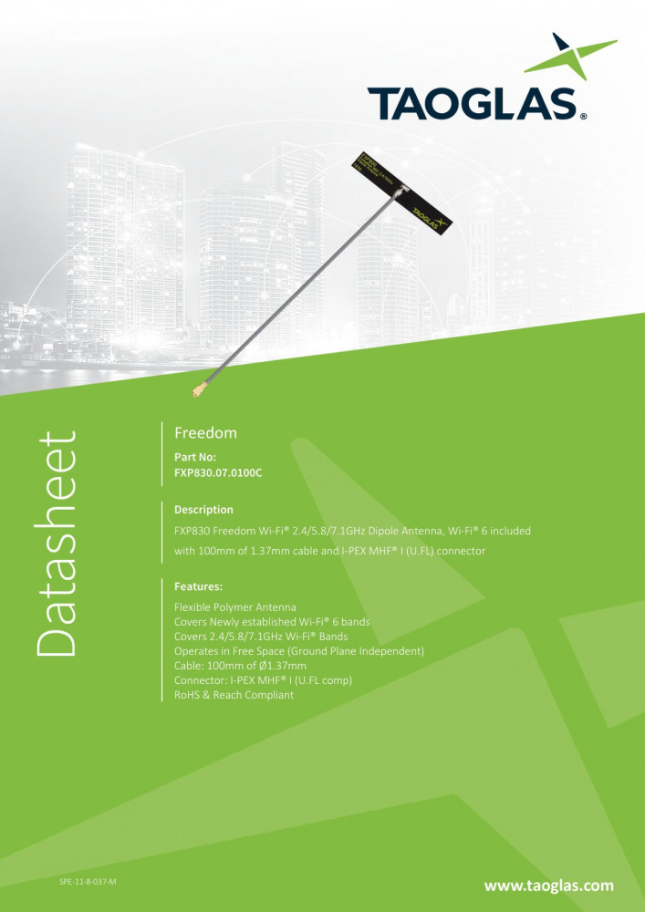 FXP830 datasheet page 1
