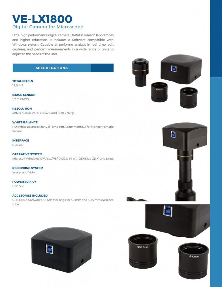 VE-LX1800 product documentation, page 2