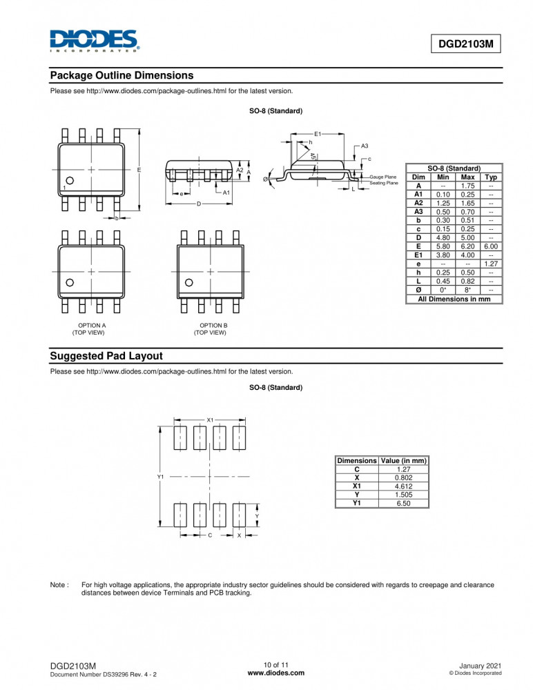 DGD2103MS8-13 datasheet page 10