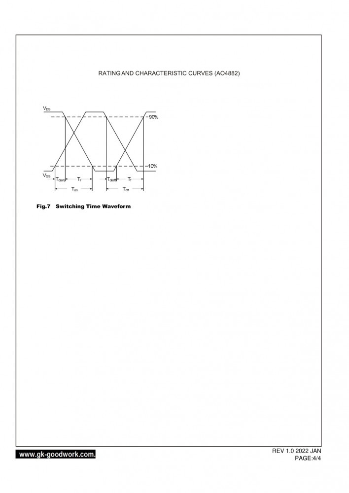 AO4882-GK datasheet page 4